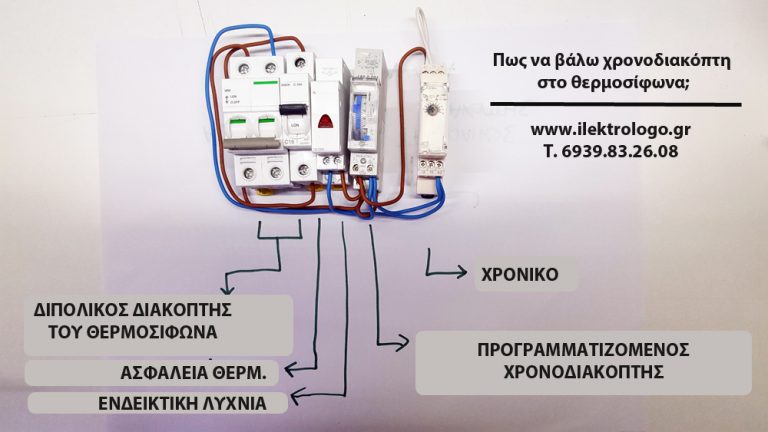 Πως να βάλω χρονοδιακόπτη στο θερμοσίφωνα ? [2023]