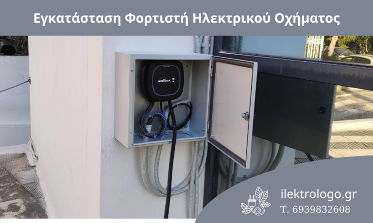 Εγκατάσταση Φορτιστή Ηλεκτρικού Αυτοκινήτου 2025